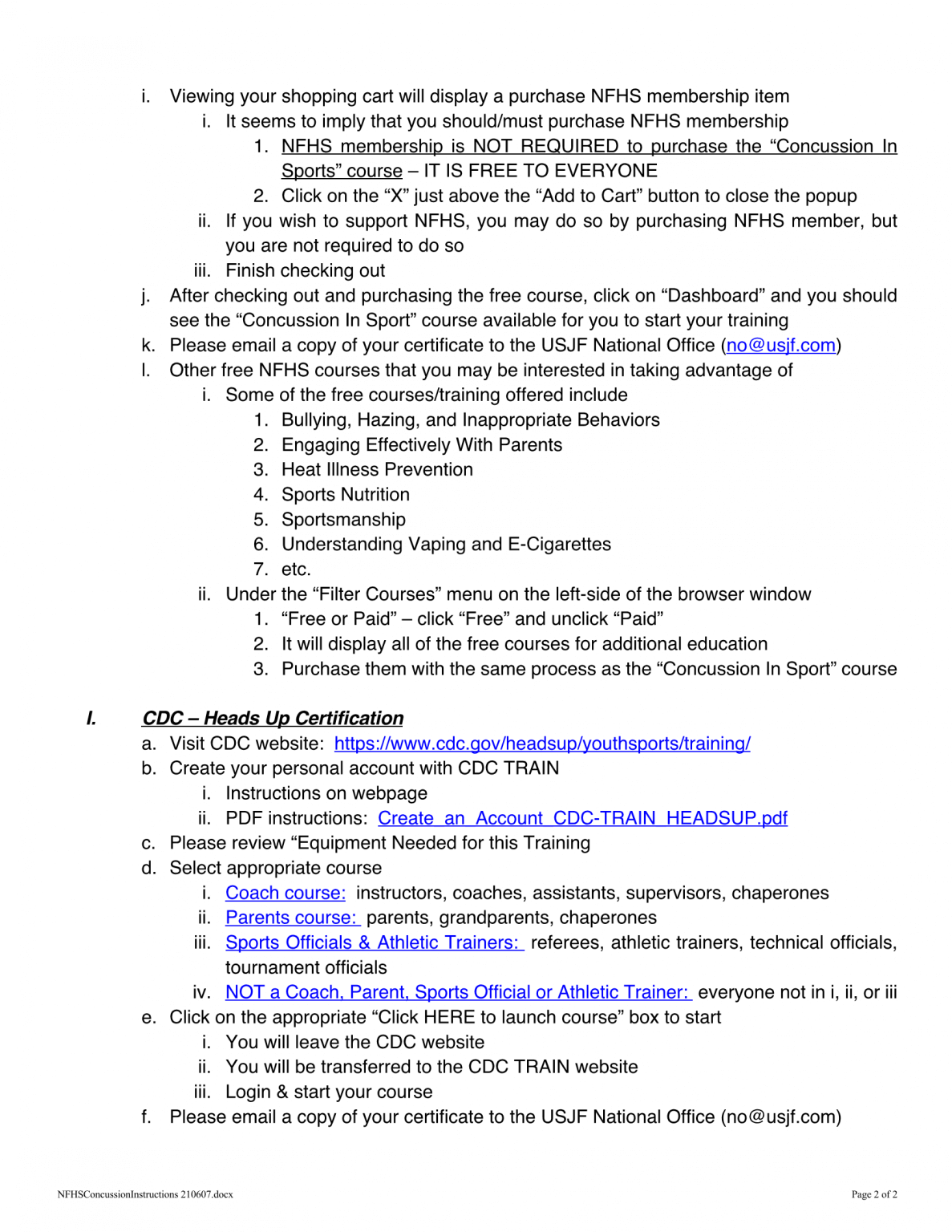 Concussion Training | United States Judo Federation